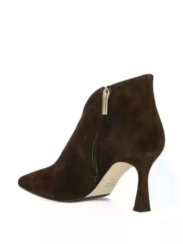 JULIE DEE Pointed-toe Ankle Boots