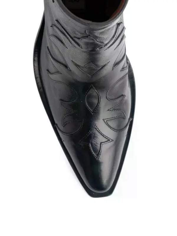 Sartore Flame-detail Western Boots
