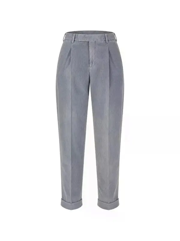 PT TORINO Pleated Corduroy Trousers
