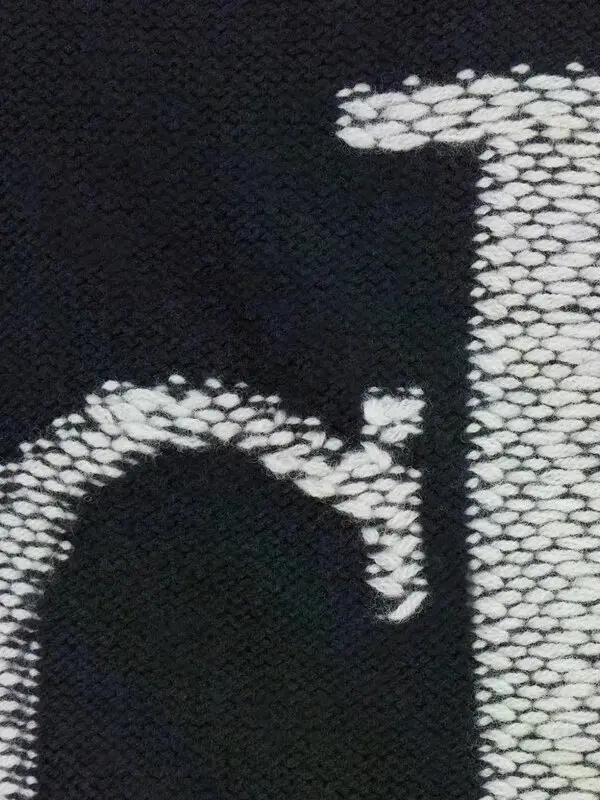 Calvin Klein Logo-intarsia Sweater - Blue