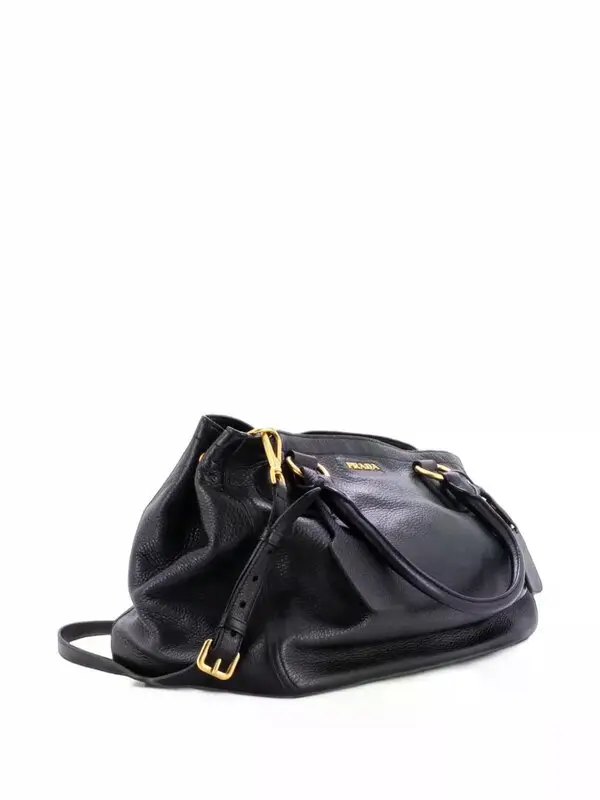 Prada Convertible Shopping Vitello Daino Large Tote Bag
