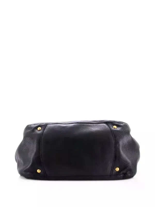 Prada Convertible Shopping Vitello Daino Large Tote Bag