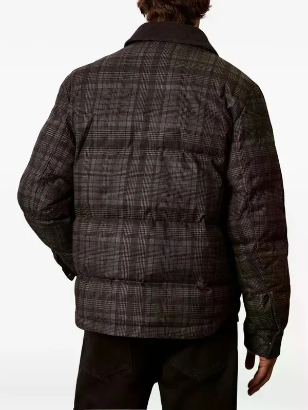 Calvin Klein Check-pattern Padded Jacket