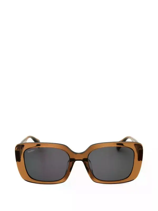Max Mara Oversized Square-frame Sunglasses - Brown