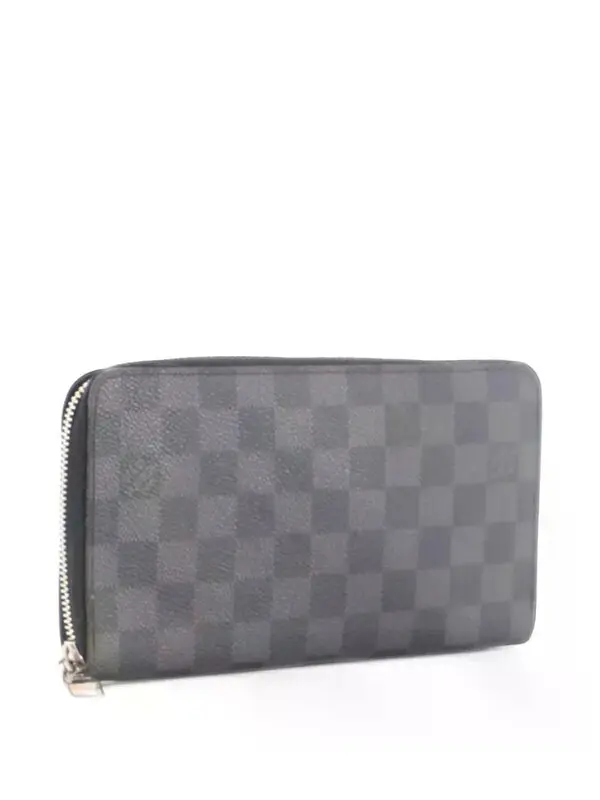 LOUIS VUITTON Zippy Organizer Damier Graphite Small Wallets