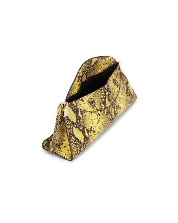Balmain Small-calfskin Embossed Python Bag