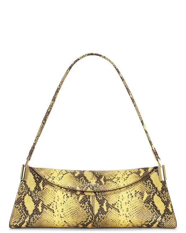 Balmain Small-calfskin Embossed Python Bag