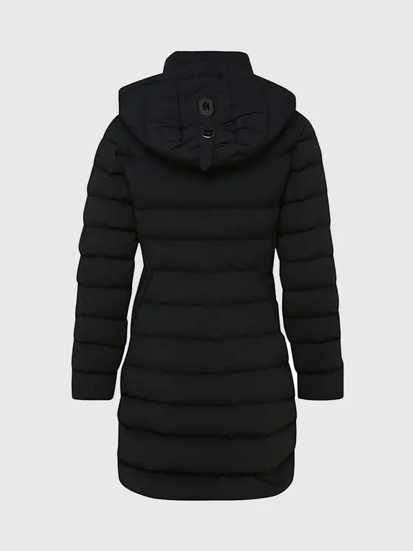 Mackage Slim Fit Water-repellent Long Down Coat With Removable Hood