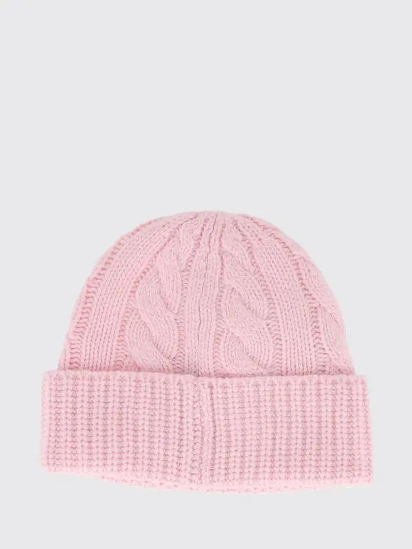 MC2 SAINT BARTH Ribbed Pure Wool Cuffed Beanie With Embroidered Logo