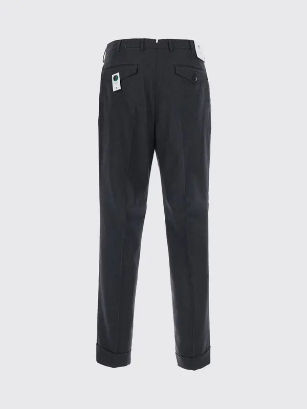 PT TORINO Straight-leg Pleated Wool Blend Tailored Trousers