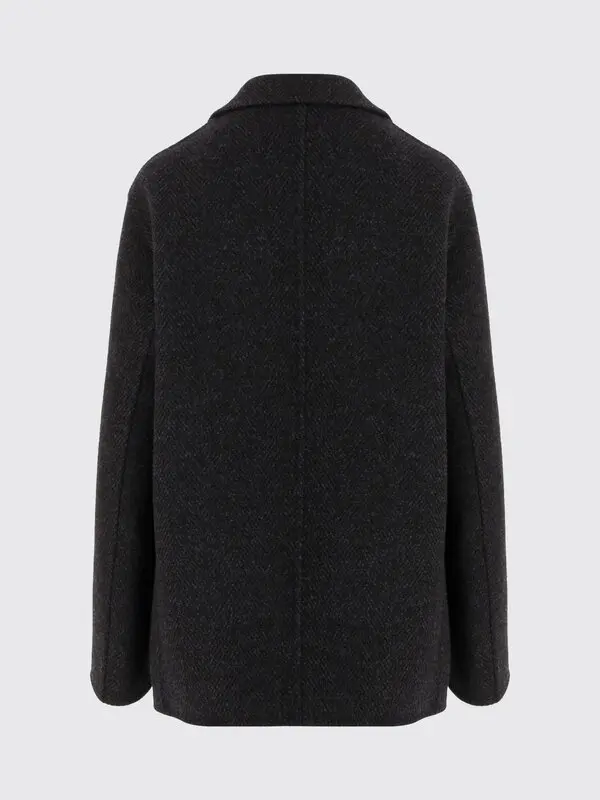 JIL SANDER Single-breasted Virgin Wool Blazer With Lapels And Patch Pockets