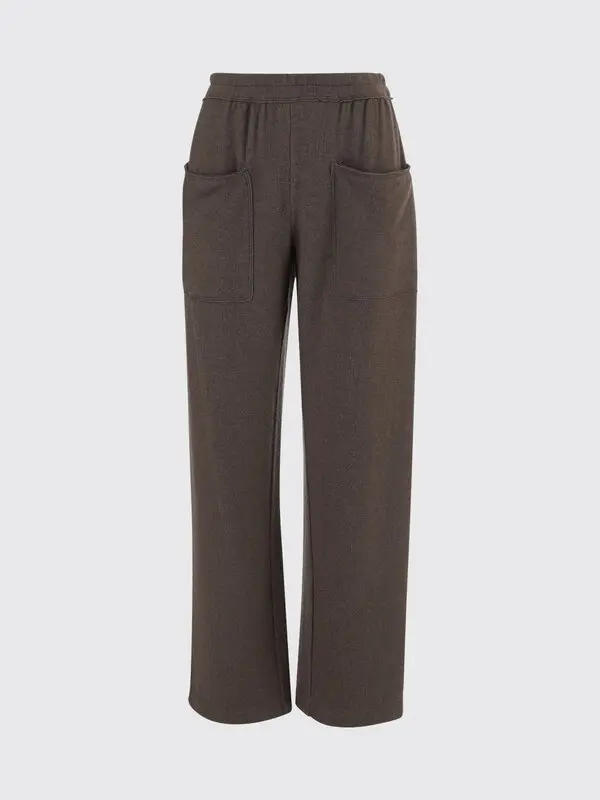 Giorgio Armani Wide Leg Cashmere And Silk Knit Trousers
