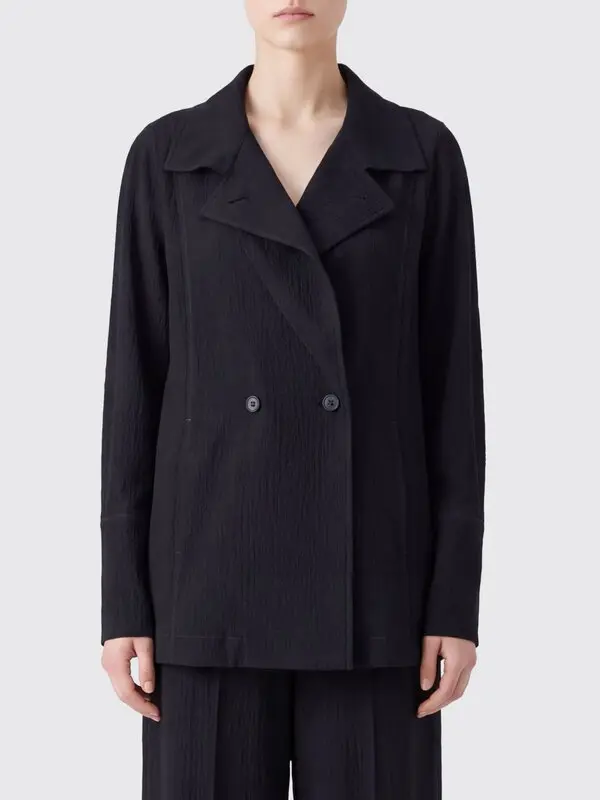 Issey Miyake Monsieur High-neck Crêpe Wrap Shirt