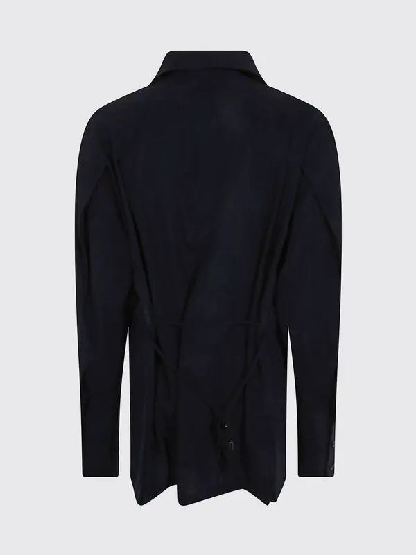 Issey Miyake Monsieur High-neck Crêpe Wrap Shirt