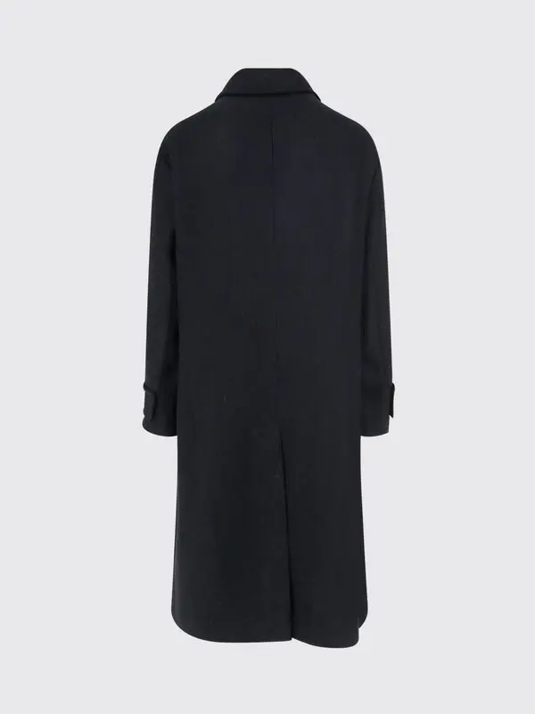 Giorgio Armani Long Single-breasted Virgin Wool And Cashmere Coat