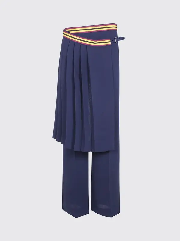 Dries Van Noten High-waisted Pleated Wide-leg Wrap Trousers In Crêpe