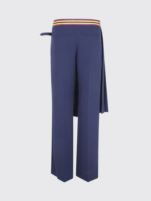 Dries Van Noten High-waisted Pleated Wide-leg Wrap Trousers In Crêpe