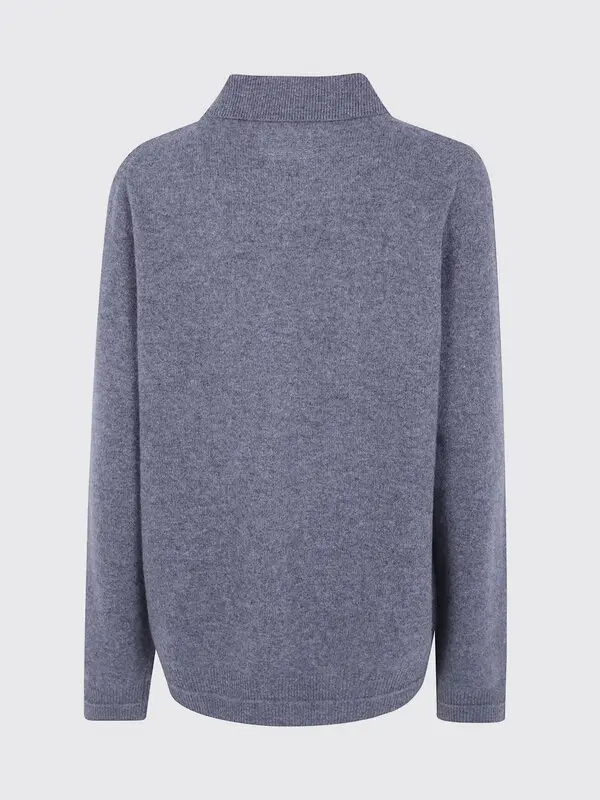 Guest In Residence Cashmere And Merino Wool Blend Cardigan With Buttons - Grey