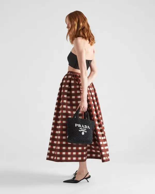 Prada Small Crochet Tote Bag