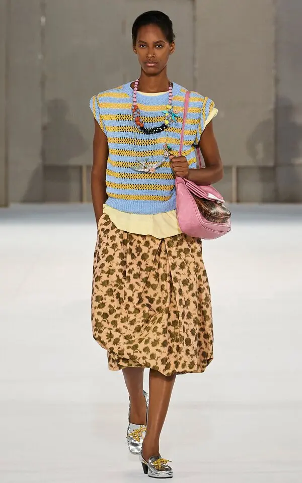 Dries Van Noten Multicolor Beaded Necklace