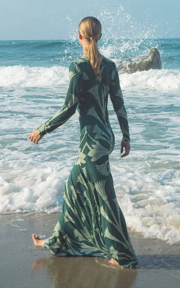 ANDRES OTALORA Historia Sin Prisa Maxi Dress
