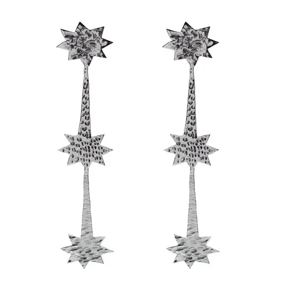 KARIZIA MX Glimmer Earrings - Silver