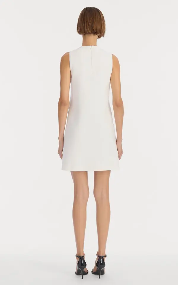 Oscar De La Renta Strawberry Patch Mini Dress