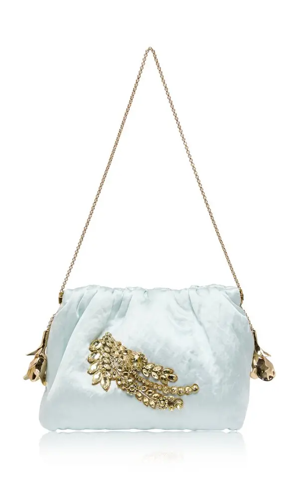 Erdem Flora Pochette - Blue