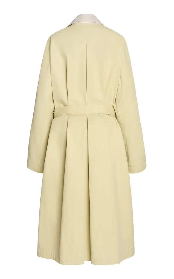 Dries Van Noten Ribela Belted Cotton Coat