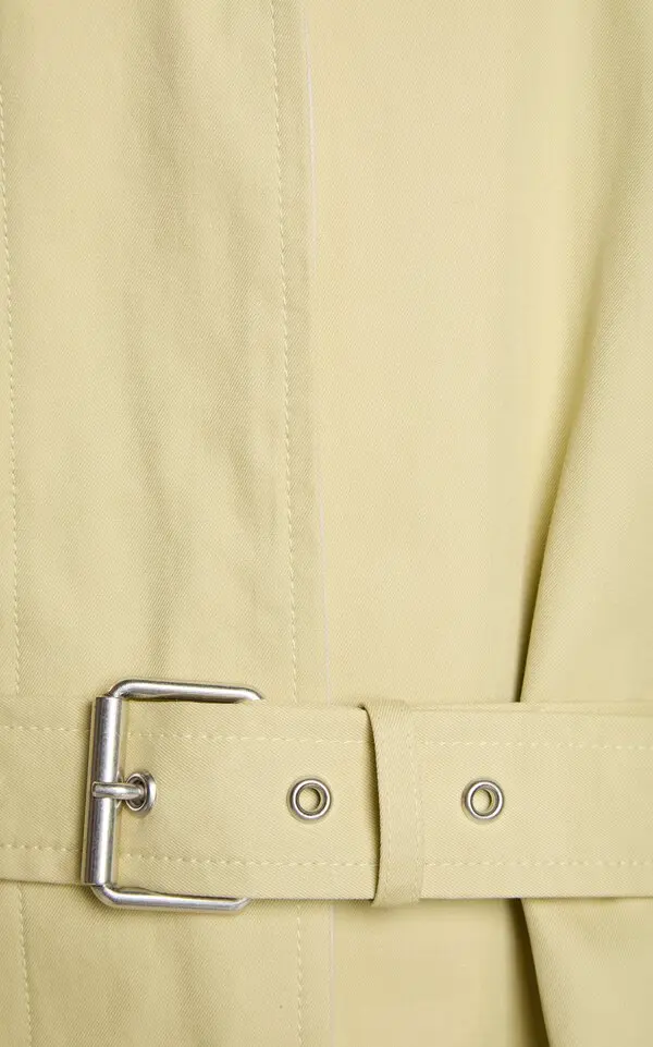 Dries Van Noten Ribela Belted Cotton Coat