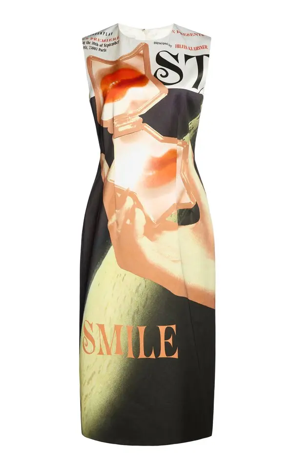 Dries Van Noten Dalani Printed Cotton-blend Midi Dress - Multi