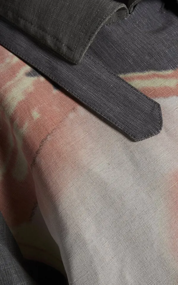 Dries Van Noten Viri Trench-detailed Linen-blend Jacket