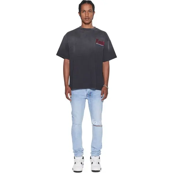 Ksubi Van Winkle Kristal Worldwide Skinny Jeans - Denim