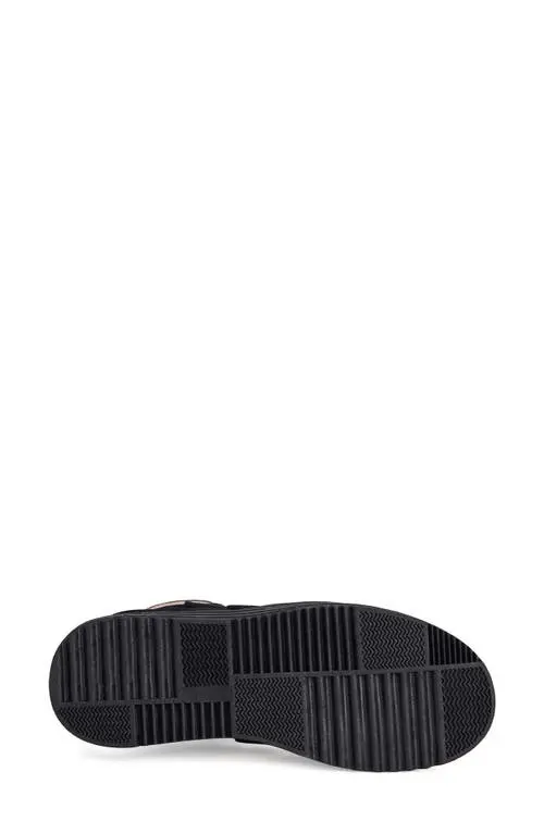 AZALEA WANG Jojo Faux Leather Wedge Sneaker
