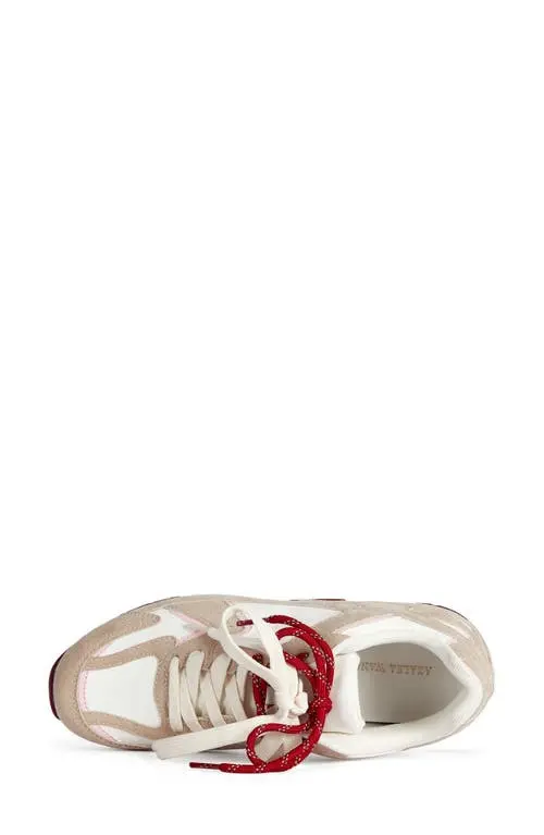 AZALEA WANG Bestie Faux Leather Sneaker
