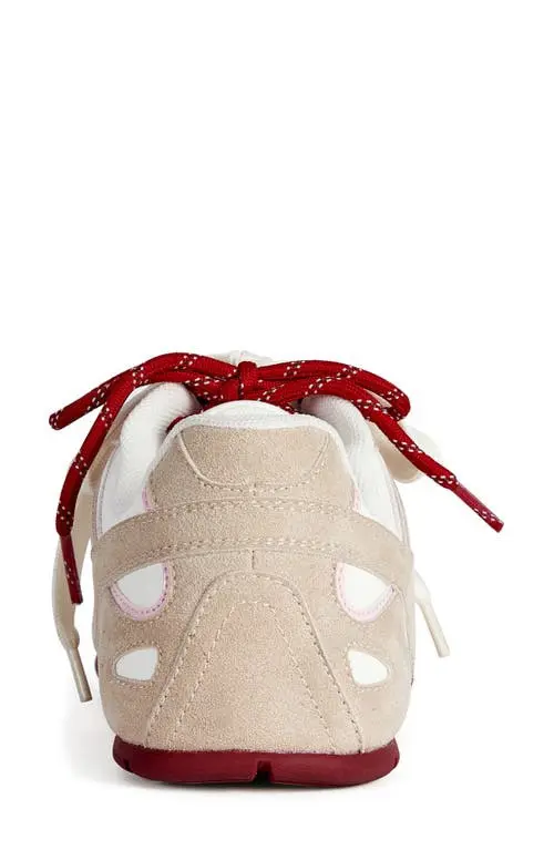 AZALEA WANG Bestie Faux Leather Sneaker
