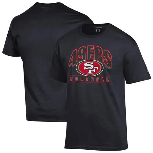 Champion San Francisco 49ers Football T-shirt - Black