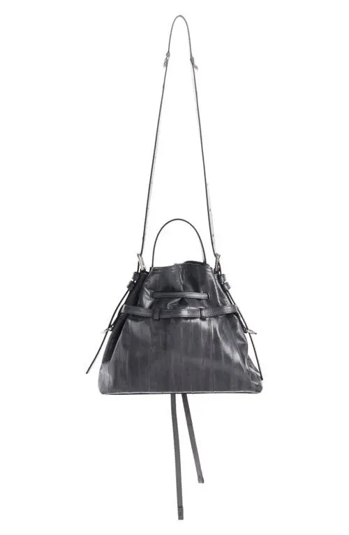 Givenchy Small Voyou Eel Skin Bucket Bag
