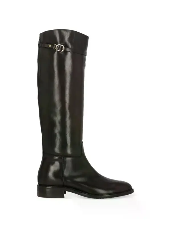 JULIE DEE Buckle-embellishment Boots - Brown