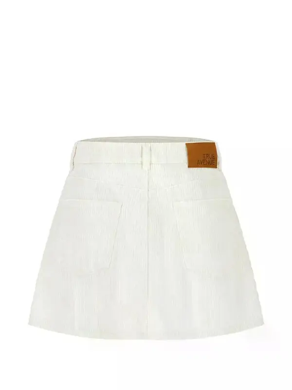 TRUE AVENUE Corduroy Mini Skirt
