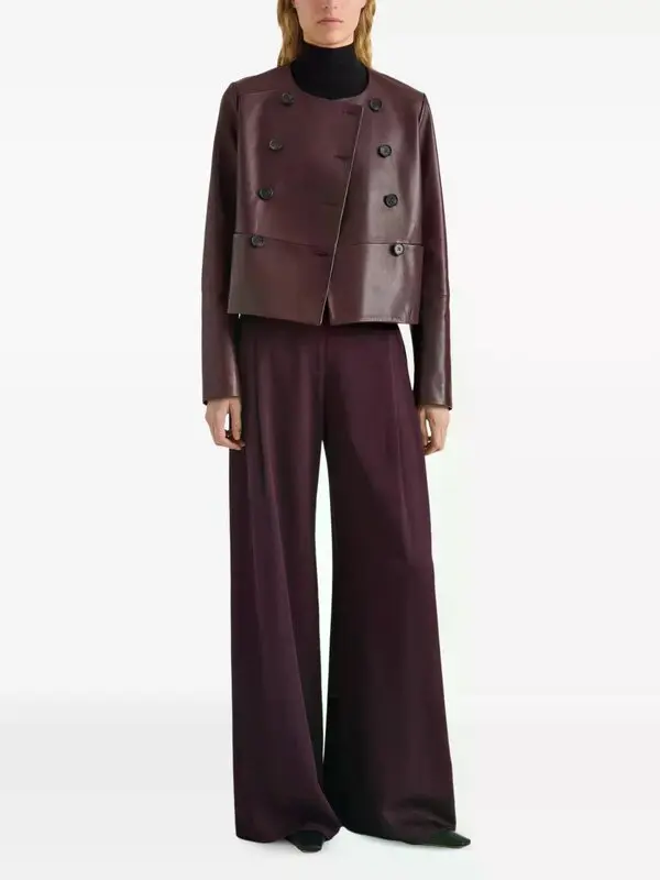 Proenza Schouler White Label Courtney Leather Jacket