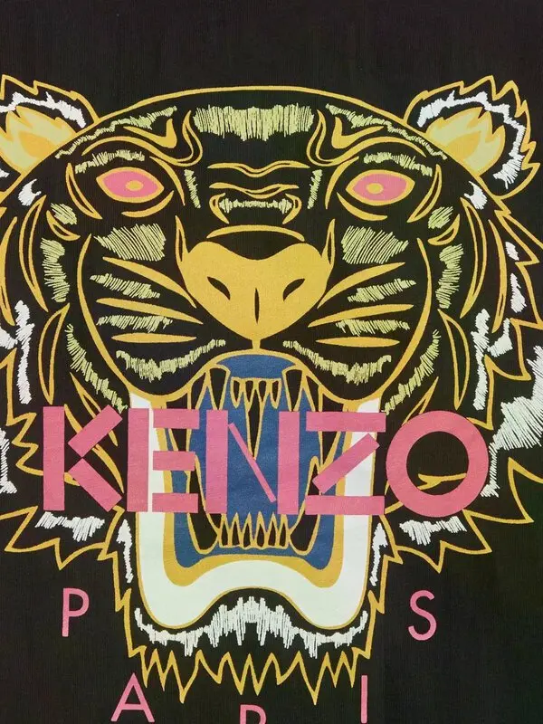 Kenzo Tiger-embroidered T-shirt