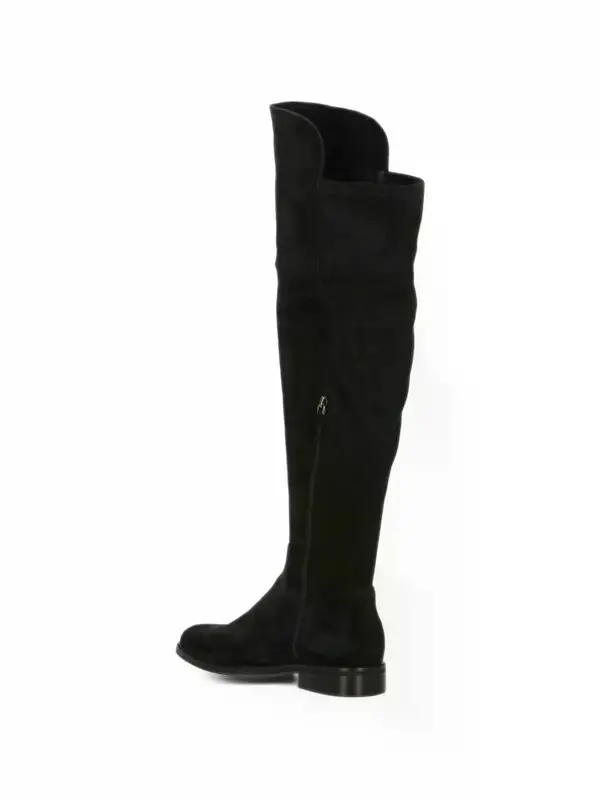 JULIE DEE Suede Over-the-knee Boots