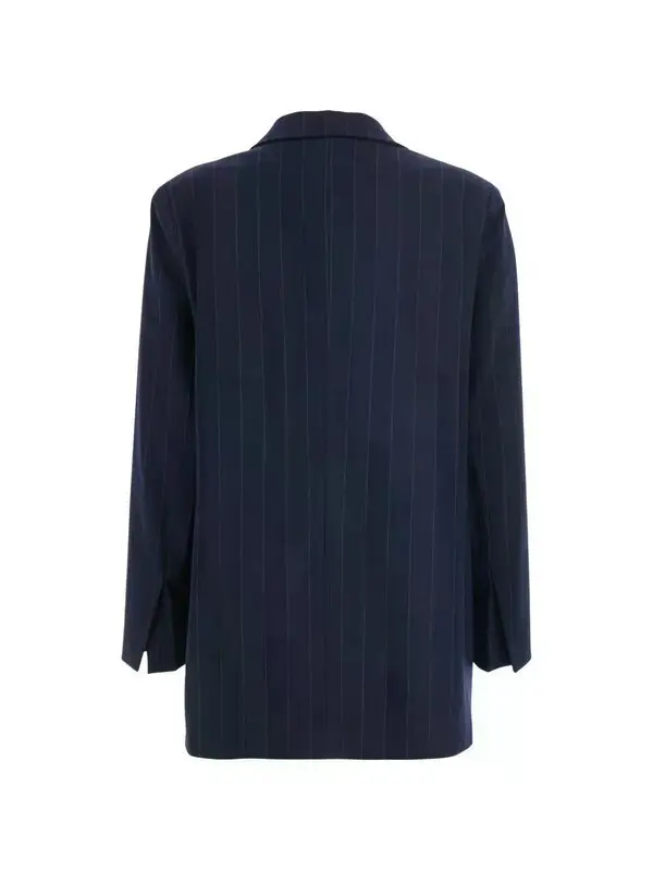 MERCI Pinstripe-pattern Single-breasted Jacket