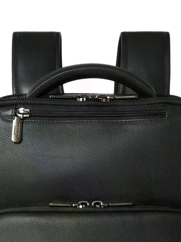 OSPREY LONDON Charlie Pebbled-leather Backpack