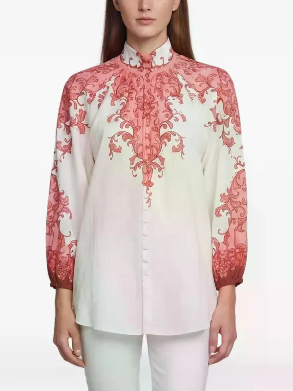 Zimmermann Nina Baroque-print Blouse