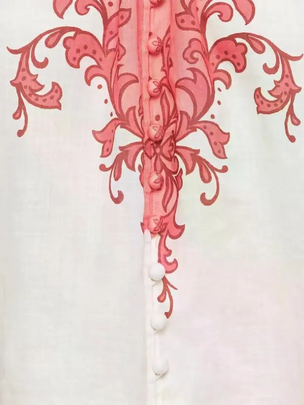 Zimmermann Nina Baroque-print Blouse