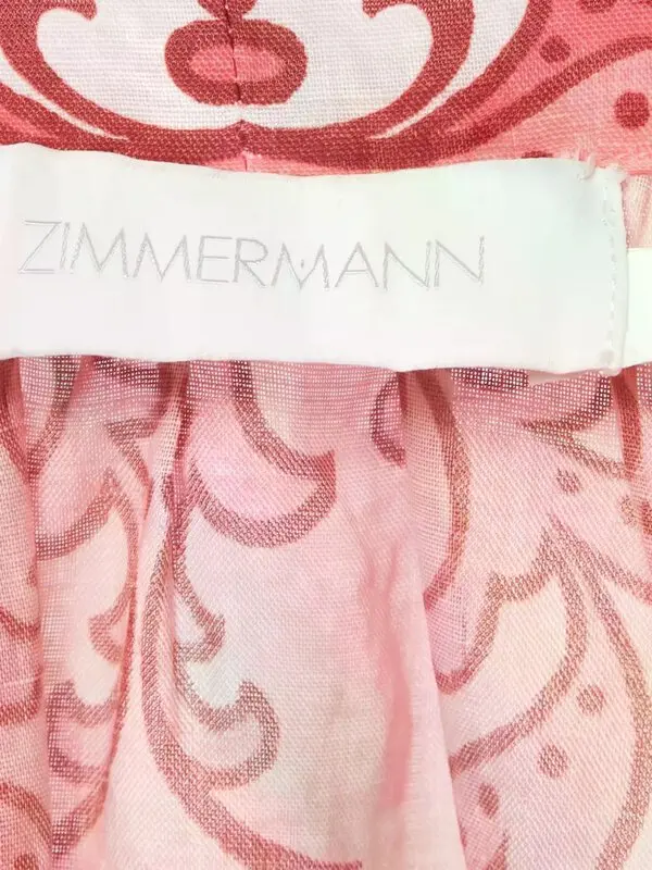 Zimmermann Nina Baroque-print Blouse