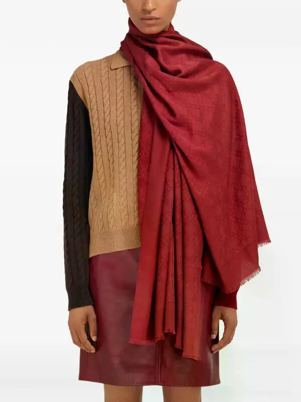 FERRAGAMO Gancini Shawl
