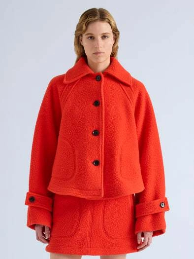 Proenza Schouler Clarice Jacket - Flame